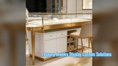 Luxury Wooden Jewelry Display Cabinet Custom Solutions