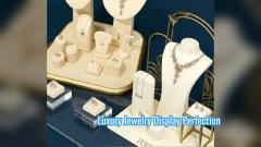 Luxury Oriental Jewelry Display Sets for Retail Boutiques