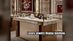 Luxury Custom Jewelry Display Case with LED Lighting