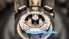Premium LED Jewelry Display Case for Luxury Retail Stores