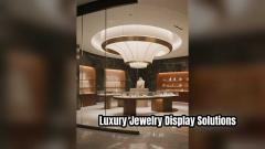 Premium Glass Jewelry Showcase for Retail Stores
