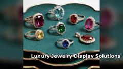 Luxury Velvet Jewelry Display Kit for Retail Stores