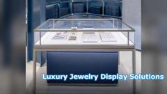 Luxury LED Jewelry Display Case Custom Retail Solutions