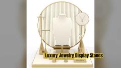 Luxury Jewelry Display Stands for Boutique Retail Stores