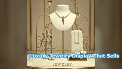 Luxury Jewelry Display Stand for Boutique Store