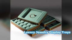 Durable Flannel Jewelry Display Tray for Retail Stores