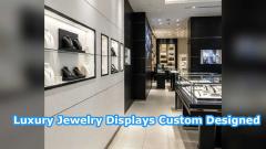 Luxury Jewelry Store Display Cabinets Custom Retail Solution