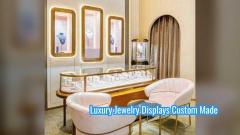 Luxury Jewelry Display Cases Custom LED Retail Solutions