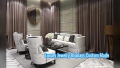 Luxury Custom Jewelry Store Display Cabinets and Counters