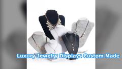 Custom Luxury Jewelry Display Props for High End Exhibitions
