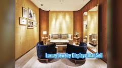 Custom Luxury Jewelry Display Cabinets for Retail Stores