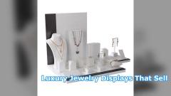 Premium Flannel Jewelry Display Set for Luxury Retail