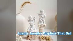 Premium Wooden Jewelry Display Stands for Retail Stores