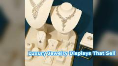 Premium Velvet Jewelry Display Set for Luxury Boutiques
