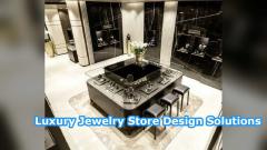 Modern Luxury Jewelry Store Interior Design Turnkey Solution