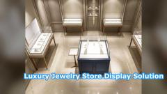 Luxury French Style Jewelry Store Interior Design Solution