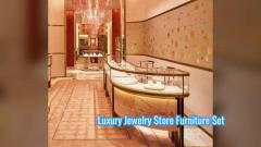 Luxury Jewelry Store Furniture Custom Display Set