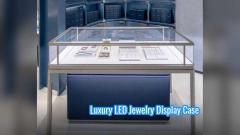 Luxury LED Jewelry Display Case Custom Retail Solutions
