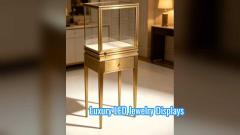 Luxury LED Jewelry Display Cases for Premium Retail Shops