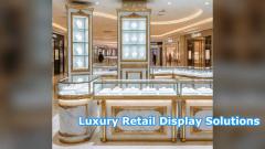 Luxury Jewelry Display Counter Premium Retail Showcase