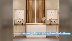 Modern Luxury Jewelry Display Desk for Retail Stores