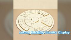 Luxury Rotating Jewelry Display for High End Stores