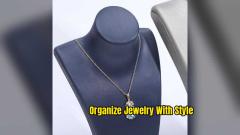 Elegant Metal Arc Jewelry Tray for Organized Display