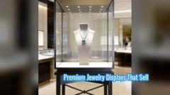 Custom LED Jewelry Display Showcase for Retail Stores