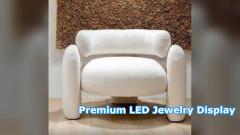 Custom LED Jewelry Display Counter for Premium Retail Stores