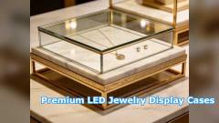 Premium LED Jewelry Display Case for Retail Stores