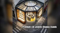 Premium LED Jewelry Display Stands for Retail Stores