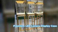 Luxury LED Jewelry Display Case Custom Retail Solutions