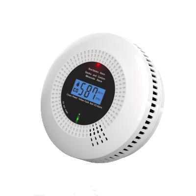 China EN14604 / EN50291 Certified Smoke Carbon Monoxide Alarms Battery Operated Home CO Detectors for sale