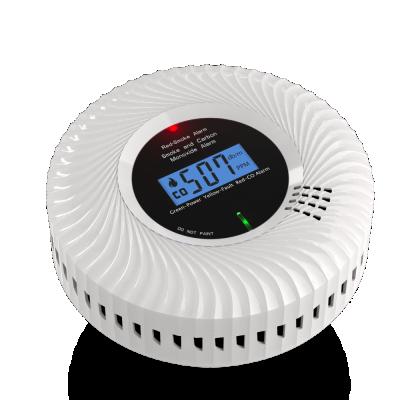 China 3V Smoke Carbon Monoxide Detectors High Sensitivity 10 Year Lithium Smoke Alarm Customized for sale