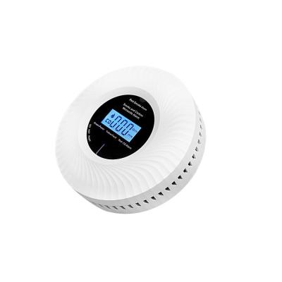 China 433.92MHz Wireless Interlinked Smoke Detectors Multifunctional Lithium Battery Smoke Detectors for sale