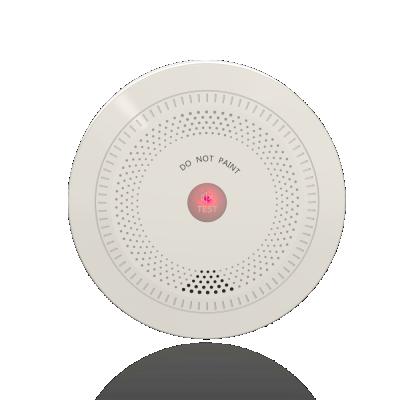 China Durable 10 Year Battery Smoke Detector OEM Battery Operated Fire Alarms White for sale