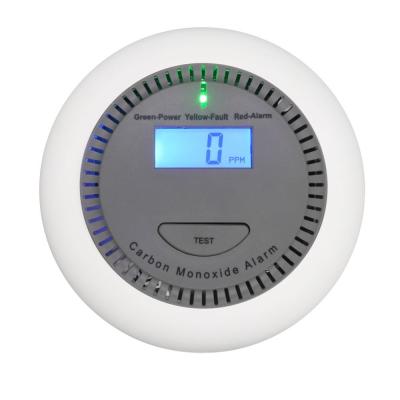China High Sensitivity CO Carbon Monoxide Detector with 10 Year Lithium Battery and Electrochemical Sensor for sale