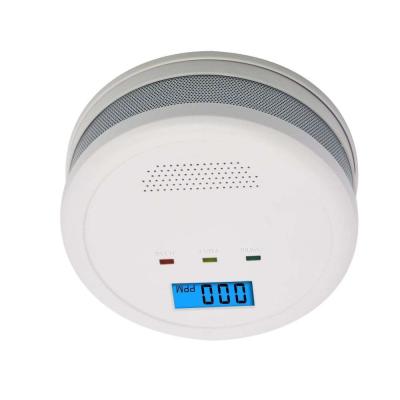 China OEM CO Carbon Monoxide Alarm Battery Operated 7 Year Carbon Monoxide Detector White for sale