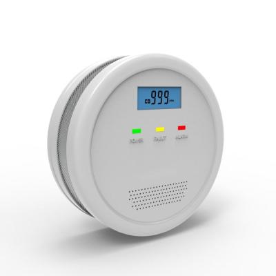 China Battery Operated Carbon Monoxide Alarms TUV Certified CO Detectors With Electrochemical Sensor for sale