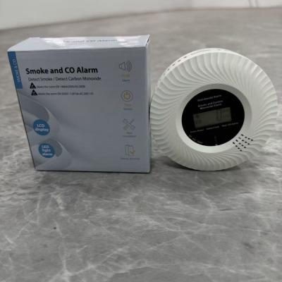 China 10-Year Lifespan Smoke Carbon Monoxide Detector with Photoelectric Sensor and Battery Operation for sale
