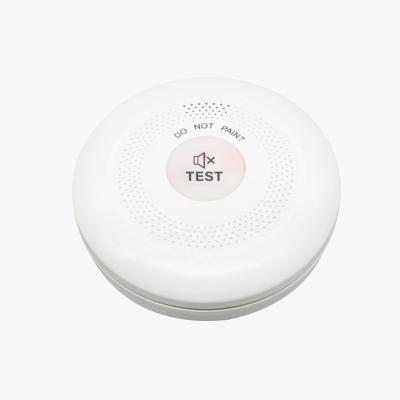 China Smart Carbon Monoxide Detector with 10-Year Lifespan and Tuya WiFi Connectivity Featuring Electrochemical CO Sensor for sale