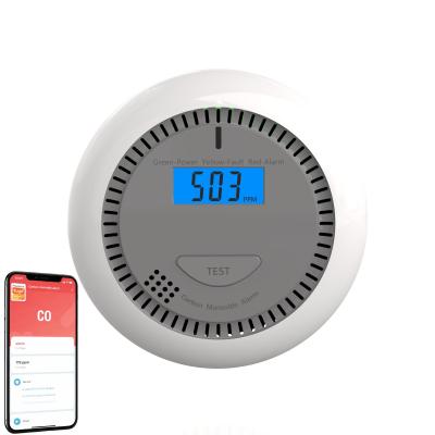 China Tuya Wifi CO Detector with 10-Year Lifespan and Electrochemical Sensor for Smart Home Integration for sale