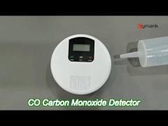 long life 7 years tüv certified aa battery powered co carbon monoxide detector alarm