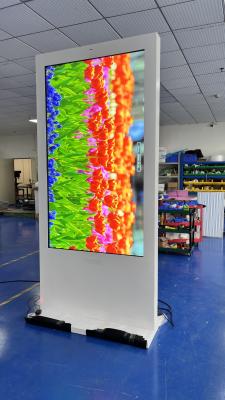China 75 inch aanraakscherm waterdicht buiten digitale borden voor restaurants Te koop
