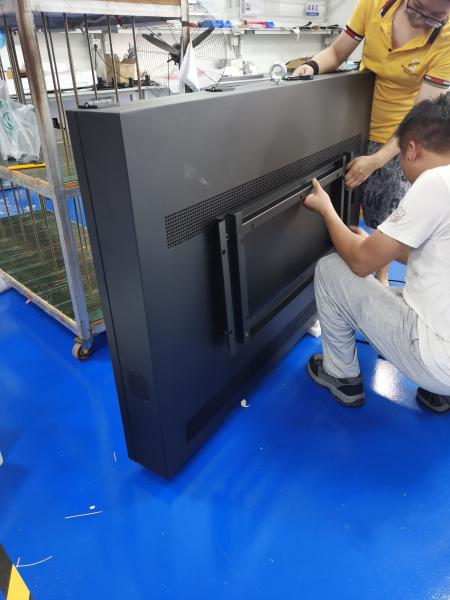 Quality All In One Exterior Digital Signage LCD Display Standee 55 Inch Ultrathin for sale
