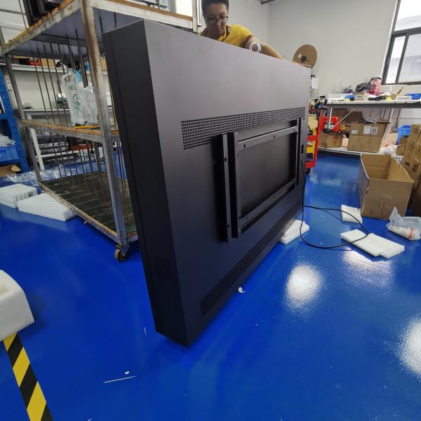 Quality All In One Exterior Digital Signage LCD Display Standee 55 Inch Ultrathin for sale