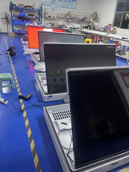Quality All In One Exterior Digital Signage LCD Display Standee 55 Inch Ultrathin for sale