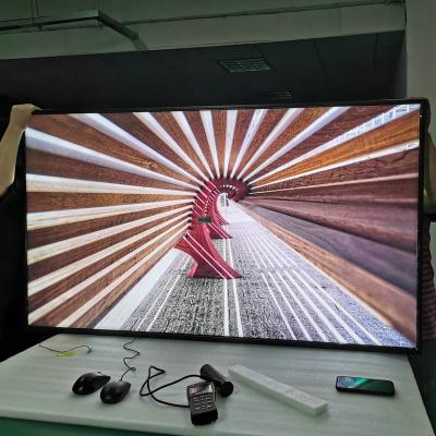 China 65" 4K High Brightness LCD Screen 3840×2160 HD Resolution for sale