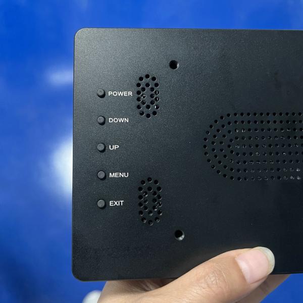 Fotocamera monitor esterno ad alta luminosità portatile da 7 pollici in alluminio 1080P