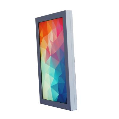 China 65 Inch 4K Resolution IP65 Waterproof Outdoor Digital Signage LCD Advertising Billboard for sale